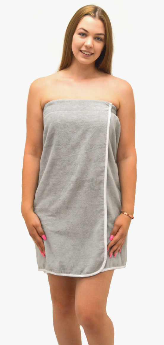 Something Personalized | Cotton Terry Shower Wrap