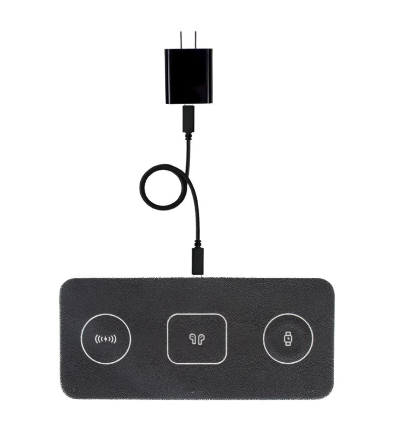 Something Personalized | 3-in-1 Portable Charging Pad